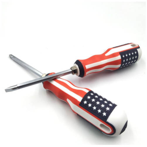 Jual Obeng Min Plus motif Amerika 2 IN 1 Obeng Bolak Balik | Shopee ...