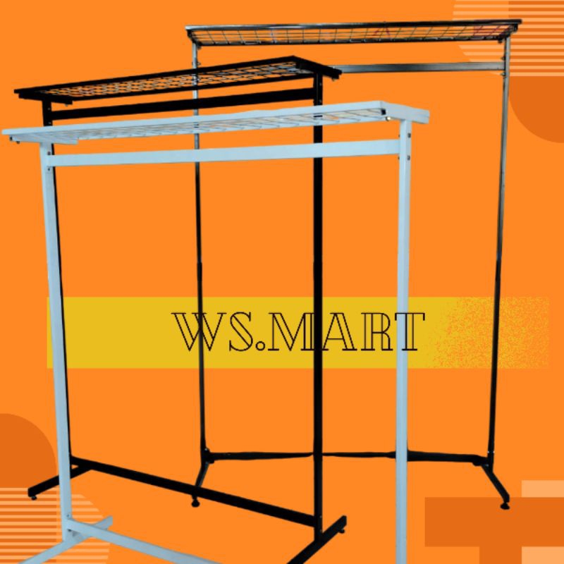 Jual RAK GAWANG BAJU RAM FULL BESI - Rak Gawang Ram Berdiri | Shopee ...