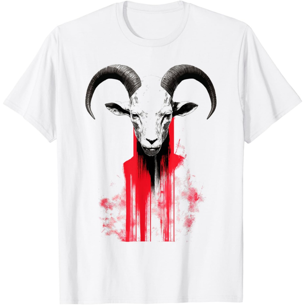 Jual Gambar Hewan Kambing Kebun Binatang Abstrak Karya Seni Lukisan ...