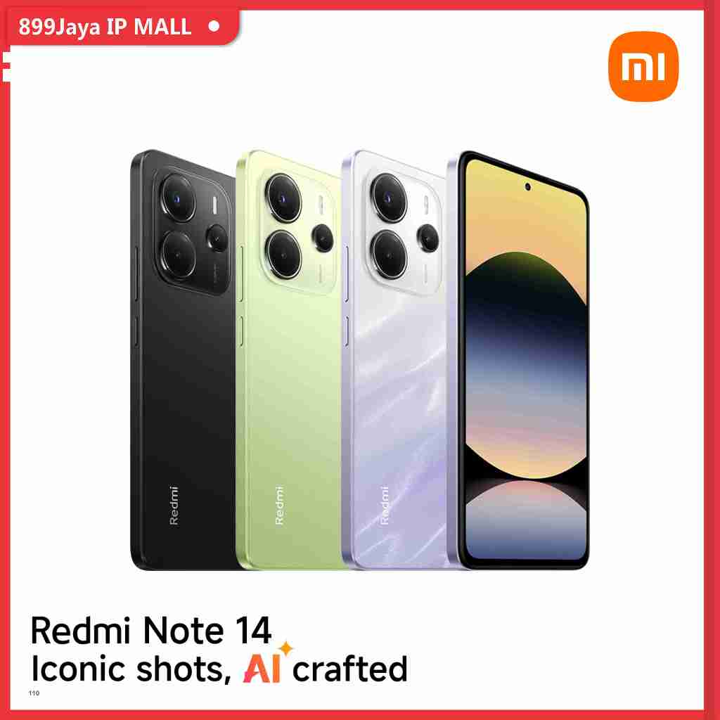 Jual XIAOMI REDMI NOTE 14 8/256 & 8/128 5G - GARANSI RESMI XIAOMI INDONESIA 15 BULAN | Shopee ...