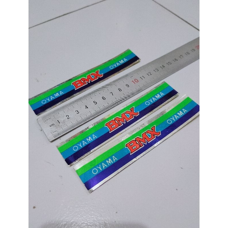 Jual Sticker decal sepeda oyama bmx vintage NOS baru stock lama taiwan ...