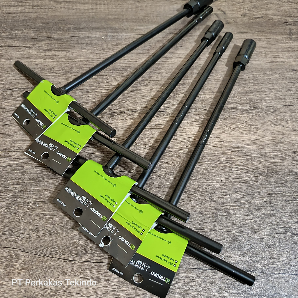 Jual Kunci T 8-10-12-14-17-19 Mm Tekiro Kunci Sock T Type Hitam Wrench Tekiro Original Termurah ...
