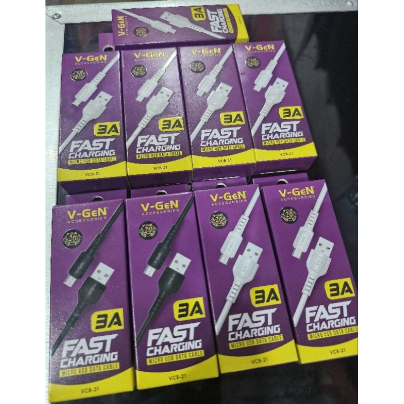 Jual Kabel Data Vgen Micro Fast Charging 3 Ampere | Shopee Indonesia