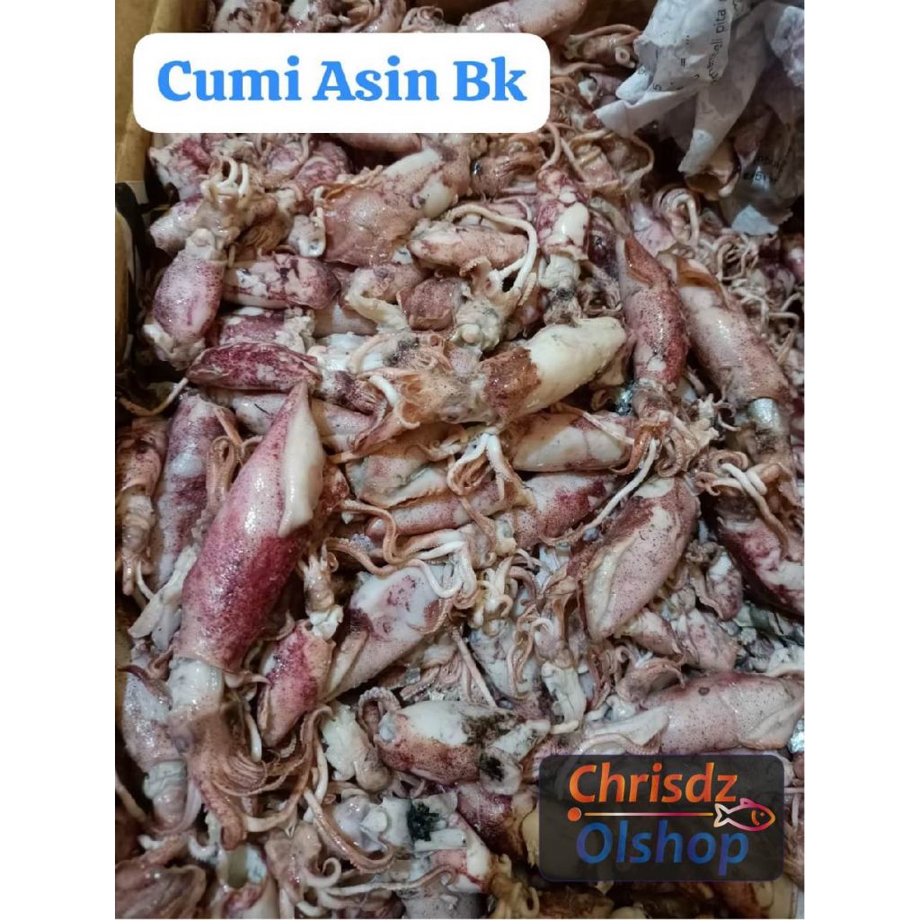 Jual Cumi Asin Rebus Beku Fresh (250 Gr/500Gr/1Kg) | Shopee Indonesia