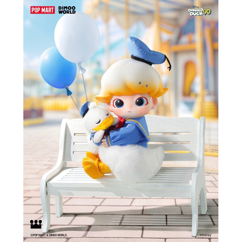 Jual POP MART Dimoo x Donald Duck 90th anniversary 1/8 Action Figure ...