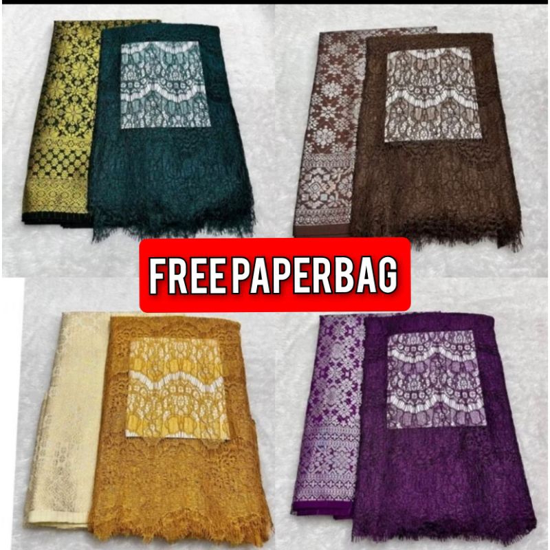 Jual PAKET BRIDESMAID RENDA // Paket renda dan songket // set renda dan ...