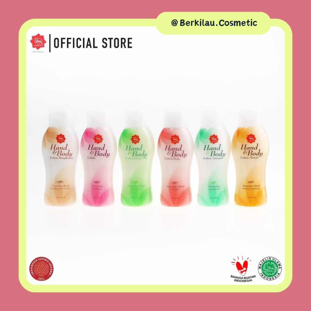 Jual VIVA Hand & Body Lotion - 100ml | Shopee Indonesia