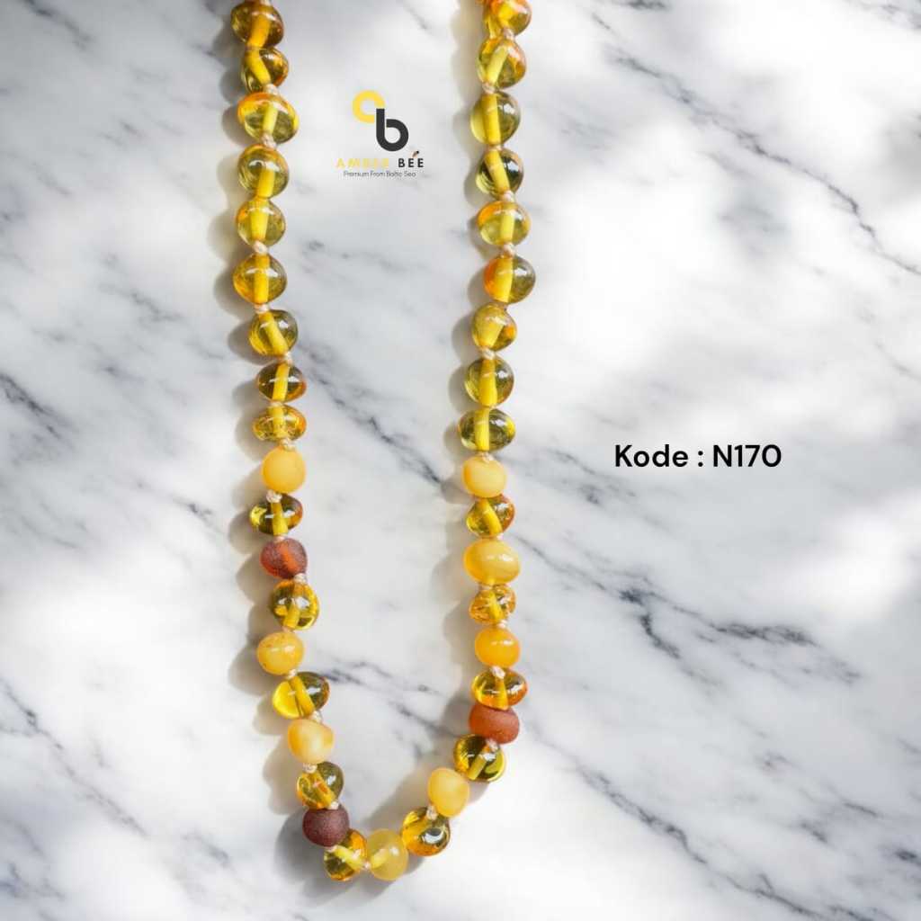 Jual PROMO Kalung Amber Anak Combine Lemon Milk Cognac N170 ( FREE ...