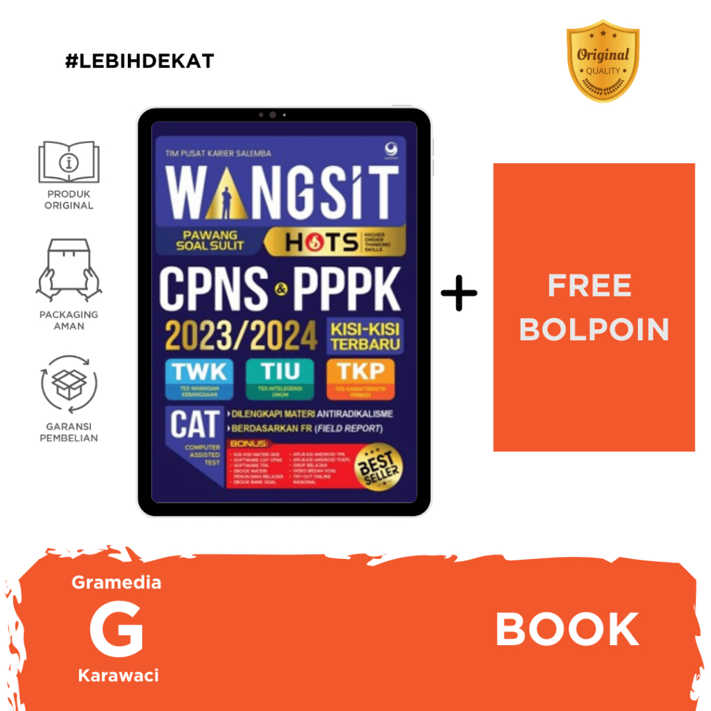 Jual GRAMEDIA KARAWACI - Wangsit Hots Cpns & Pppk 2023/2024 | Shopee Indonesia