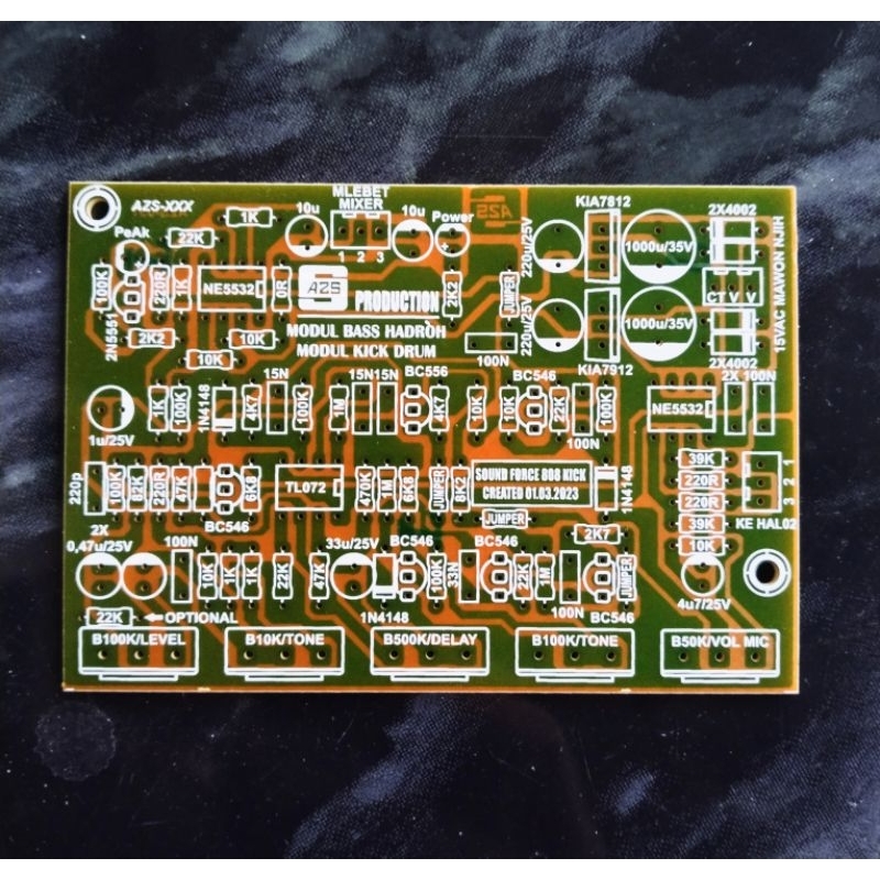 Jual PCB Modul Bass Hadroh Modul Kick Drum By Nur PCB. | Shopee Indonesia