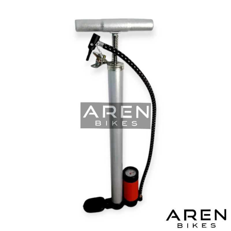 Jual POMPA TABUNG GENIO SILVER 9001 SEPEDA DAN MOTOR DOP MOTOR AMERICAN ...