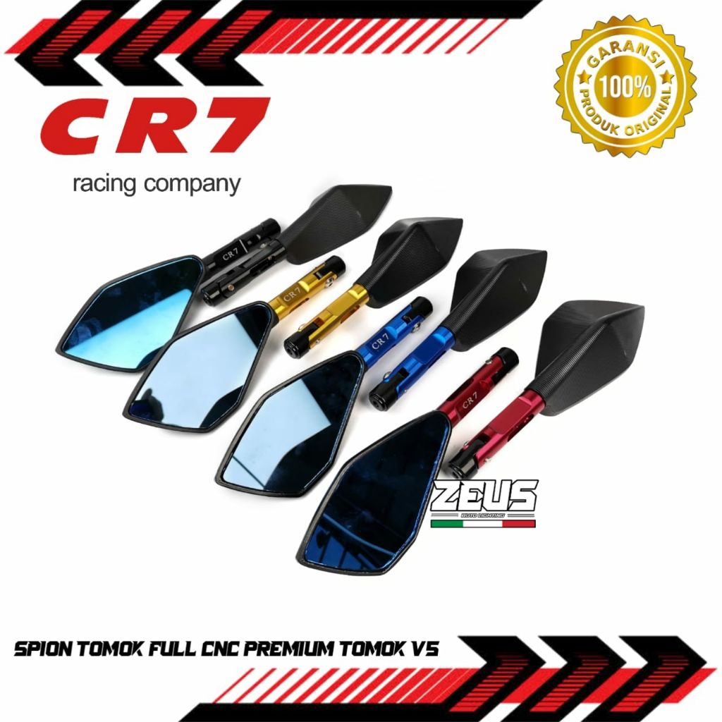 Jual Spion Tomok V5 Kaca Biru Honda Yamaha Spion Variasi Universal ...