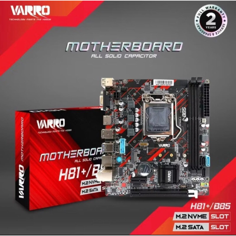Jual Motherboard Varro H81 LGA 1150 | Shopee Indonesia