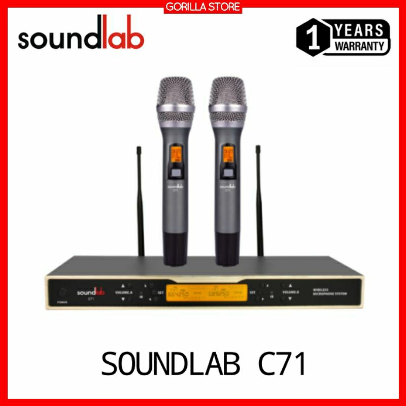 Jual Mic Wireless Soundlab C71 | Shopee Indonesia