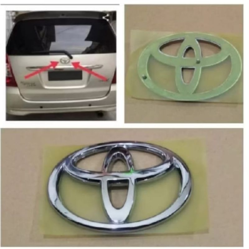 Jual logo emblem bagasi Innova lama th 2004-2015 original baru | Shopee ...