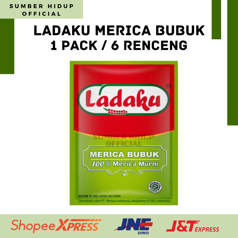 Jual LADAKU MERICA BUBUK 1 PACK 6 RENCENG | Shopee Indonesia