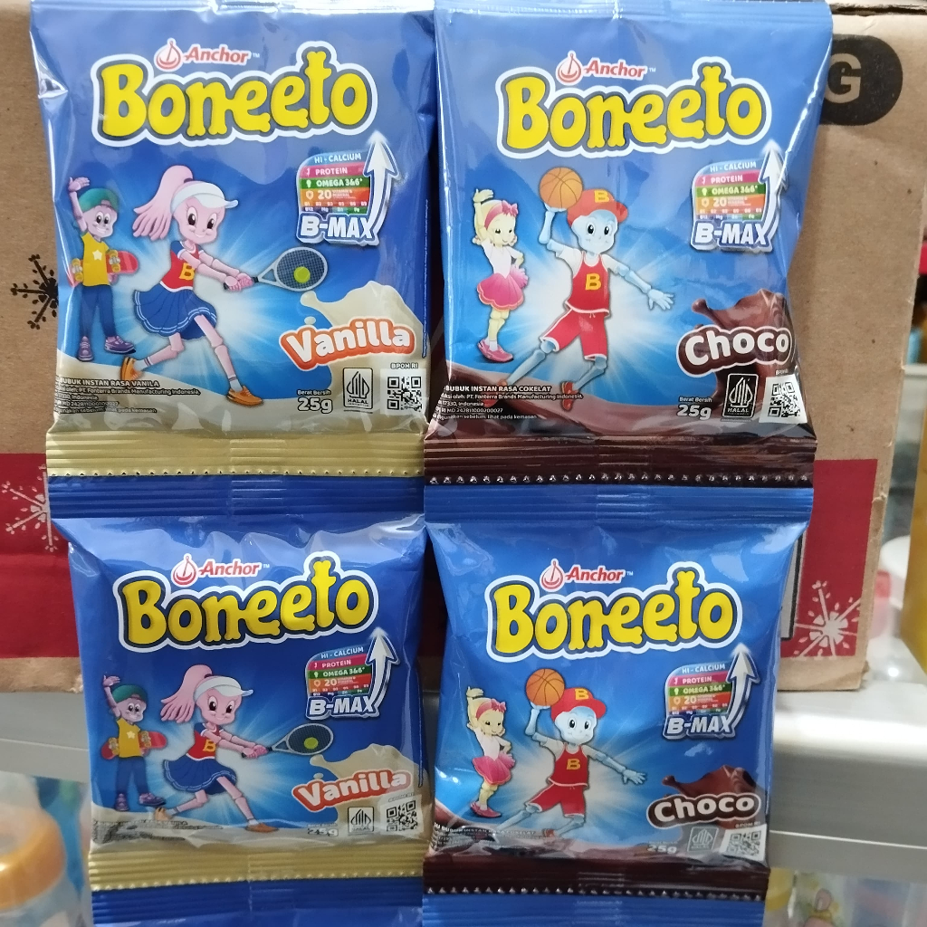 Jual BONEETO SUSU BUBUK SACHET I Nutrisi Pertumbuhan Anak Sekolah ...