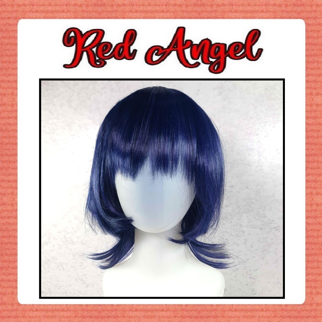 Jual Red Angels Wig Rambut Palsu Genshin Impact Wanderer Cosplay ...