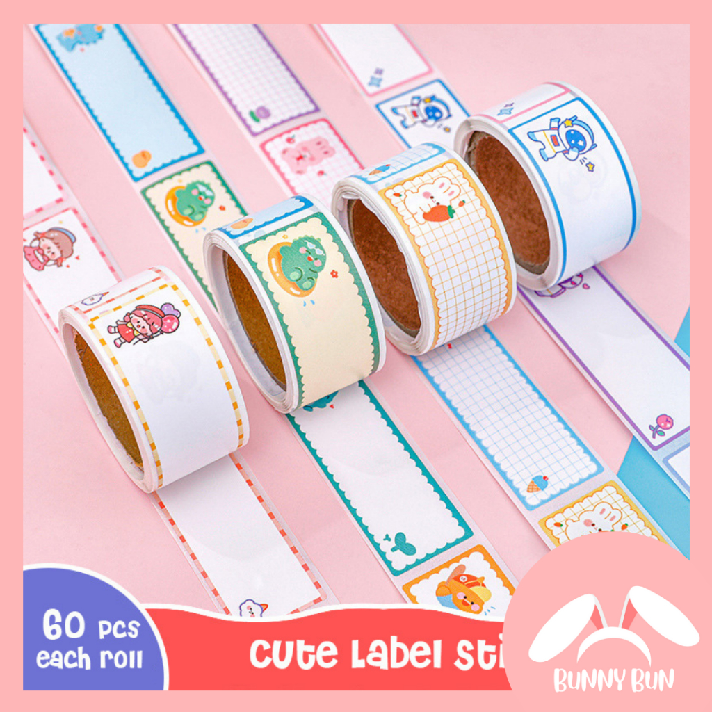 Jual Stiker Nama Stiker Label Nama Stiker Memo Stiker Nama Anak Alat ...