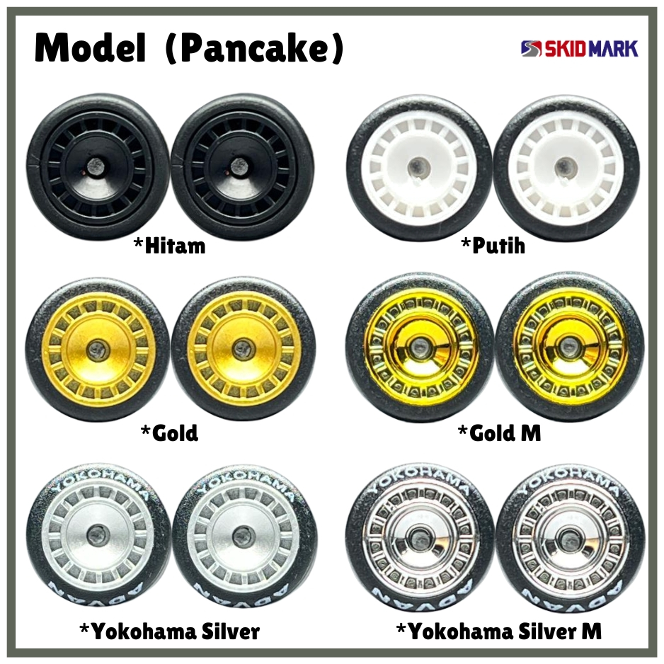 Jual Velg Ban Karet Diecast Hot Wheels Model (Pancake) | Shopee Indonesia