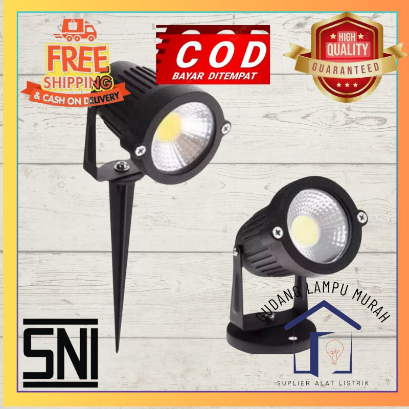 Jual Lampu Taman LED COB 5Watt Tanam / Tancap Lampu Taman Outdoor Lampu ...