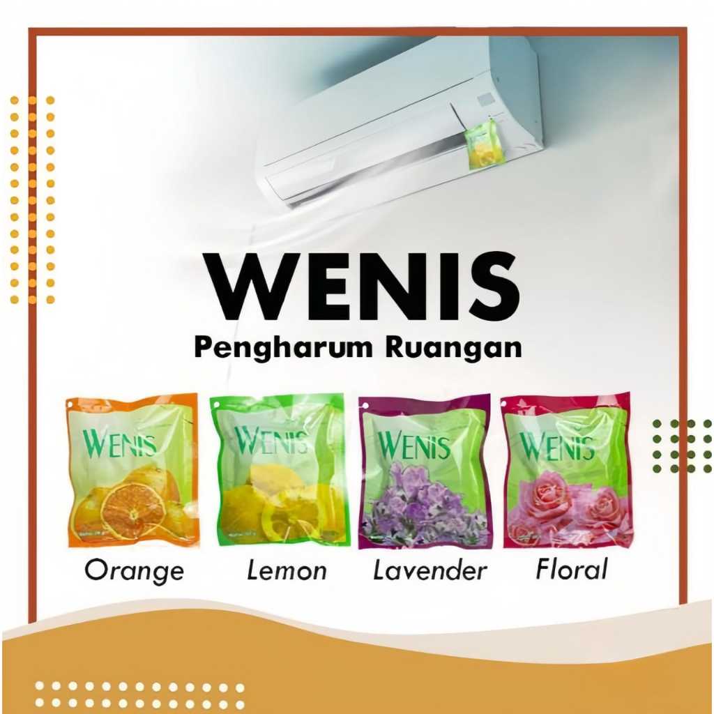 Jual WENIS Air Freshener / Pengharum Ruangan 50 gr Varian Floral ...