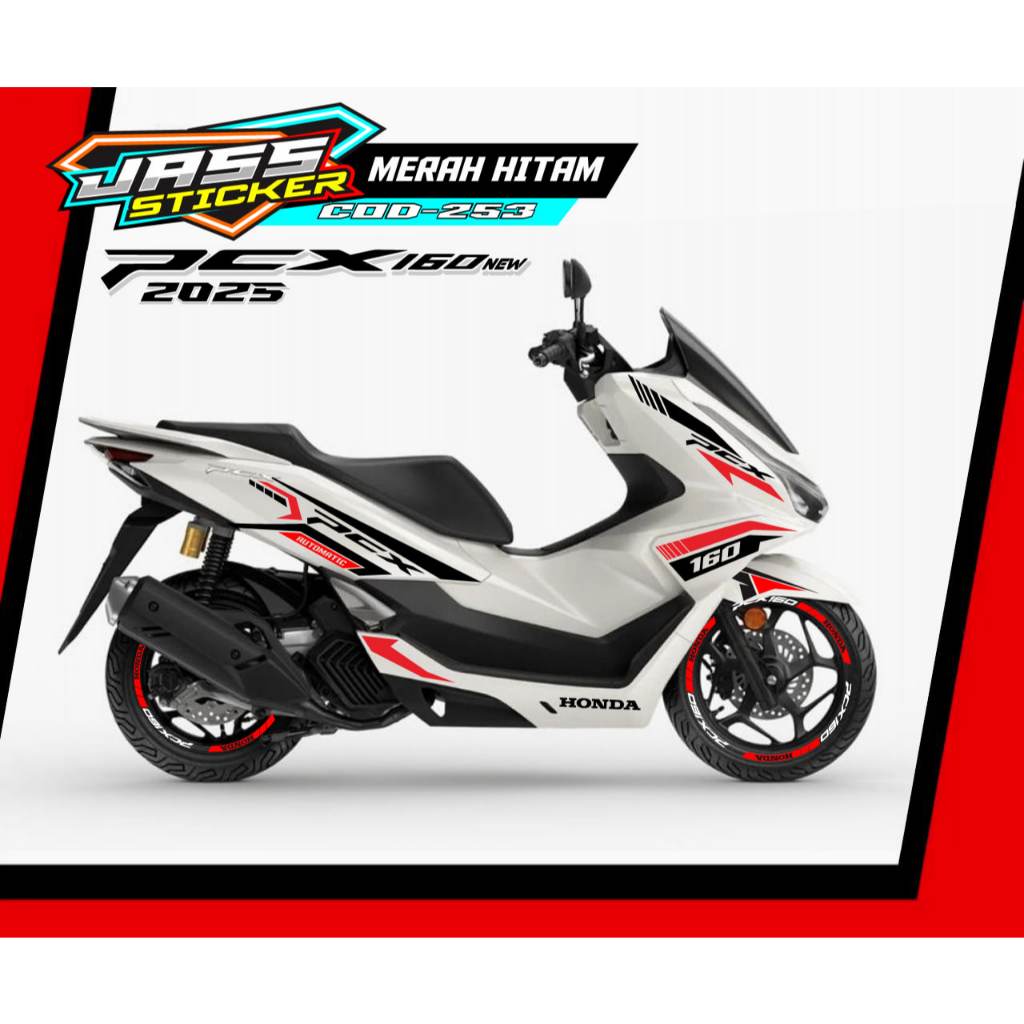 Jual STICKER CUTTING PCX 160 2025 / STIKER STRIPPING PCX/STRIPING ...