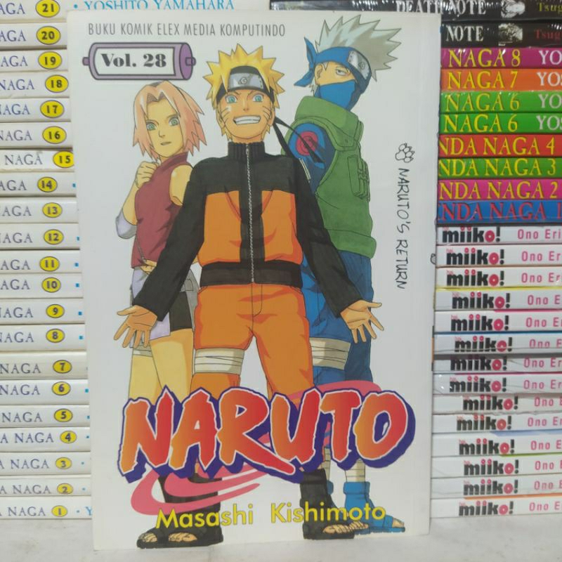 Jual KOMIK NARUTO NO 28 ORIGINAL | Shopee Indonesia