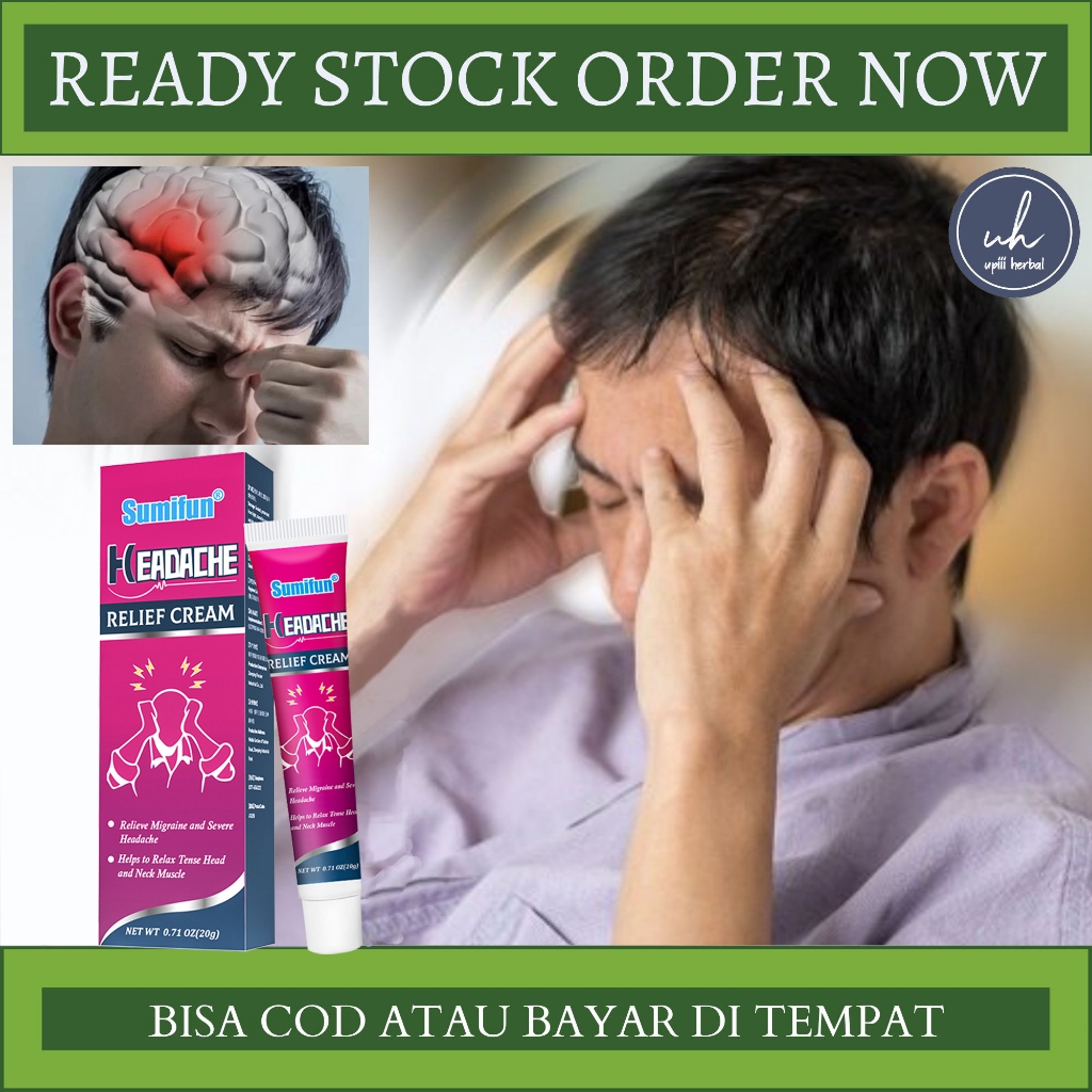 Jual obat pusing 1 Min Salep Pereda Sakit Kepala Salep Pereda Sakit ...