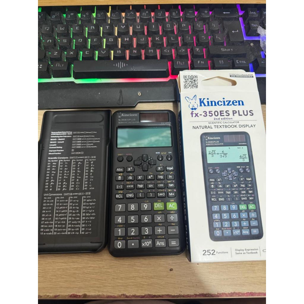 Jual Kalculator Kincizen Scientific FX-350ES PLUS - Kalkulator Ilmiah ...