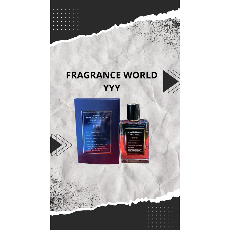 Jual Fragrance World YYY Unisex 70ml BNIB | Shopee Indonesia