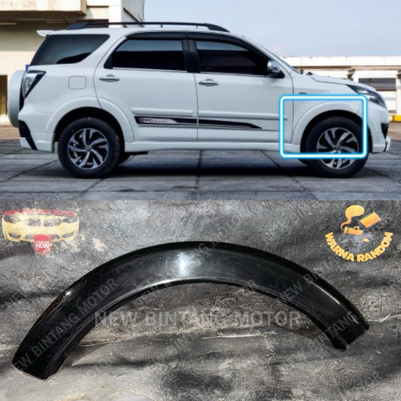 Jual Over fender depan kanan toyota rush terios 2010 2015 original ...