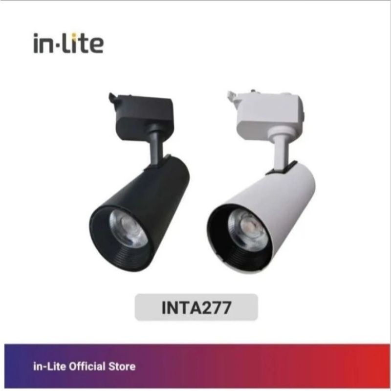 Jual Inlite Inta277 12watt lampu LED track rel lampu sorot spot light ...