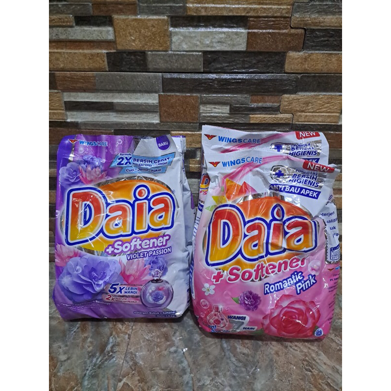 Jual Daia +Softener Deterjen Bubuk 1,5Kg | Shopee Indonesia