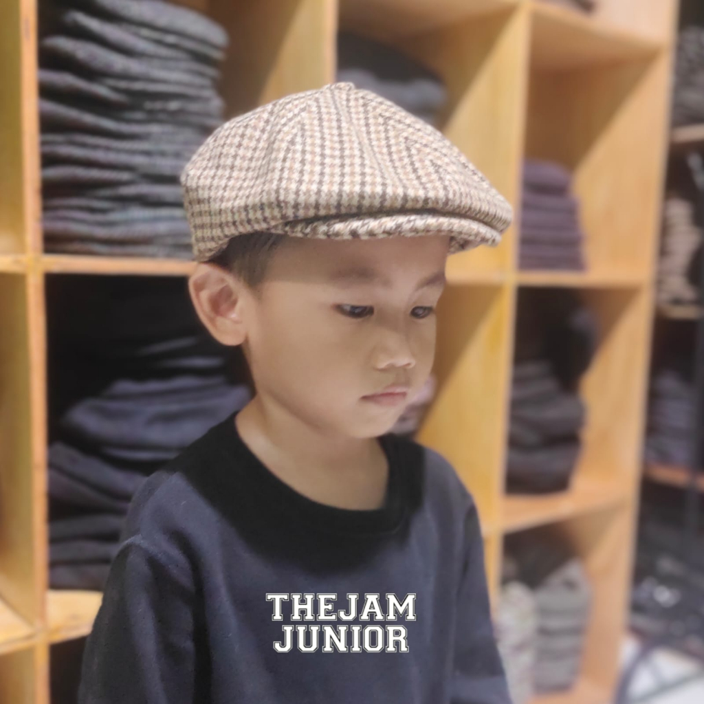 Jual Thejam for the kids Newsboy cap kids | Topi anak pria wanita ...