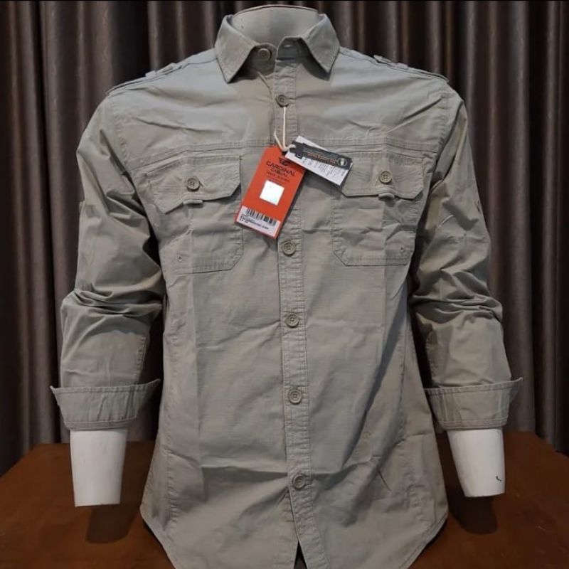 Jual CARDINAL CASUAL ORIGINAL KEMEJA ADVENTURE LENGAN PANJANG REGULER ...