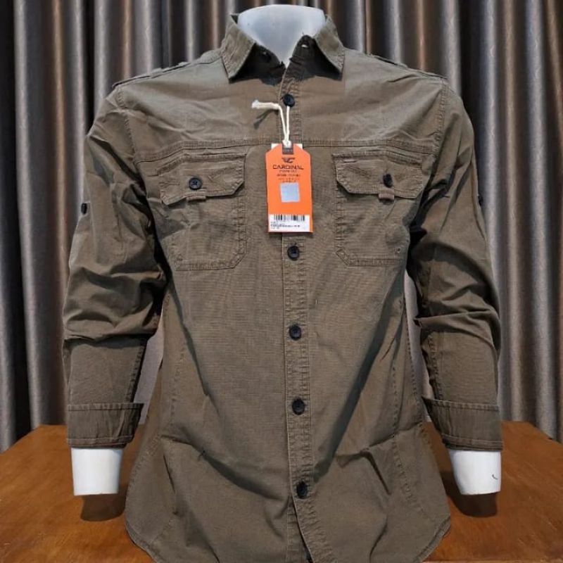 Jual CARDINAL CASUAL ORIGINAL KEMEJA ADVENTURE LENGAN PANJANG REGULER ...