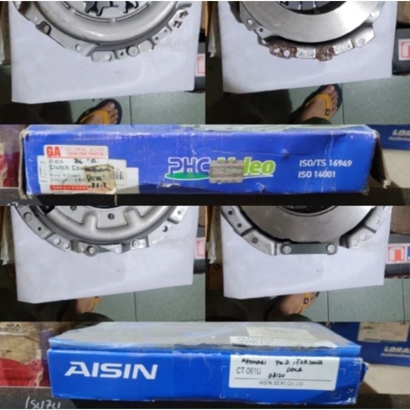 Jual Tutup Kopling Matahari Dekrup Clutch Cover Kijang Kapsul 7K 2.4cc Hiace 2.2cc diesel Valeo ...