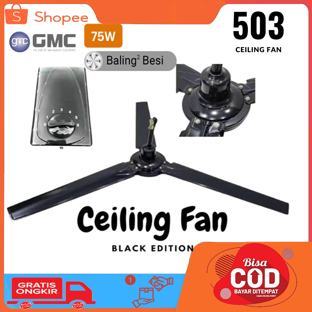 Jual Kipas Angin Ceiling Fan GMC 503, | Shopee Indonesia