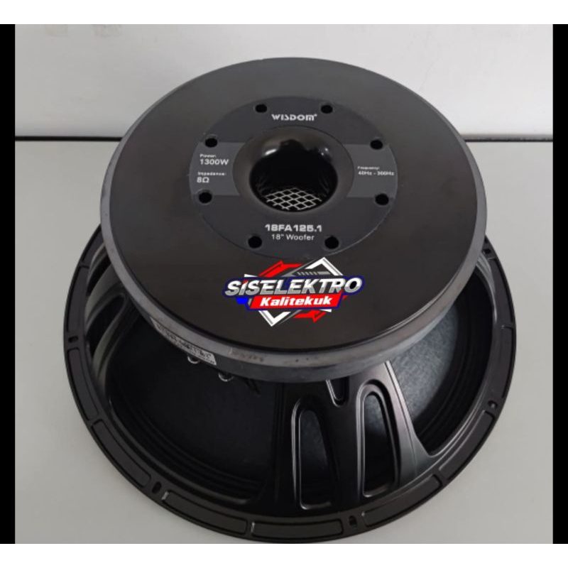 Jual speaker 18 inch wisdom 18fa125.1 wisdom 18fa181251 | Shopee Indonesia