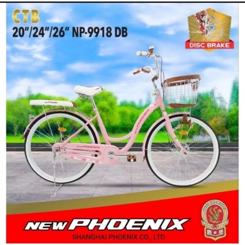 Jual SEPEDA MINI 24 NEW PHOENIX BATANG SATU 10TAHUN-DEWASA | Shopee ...