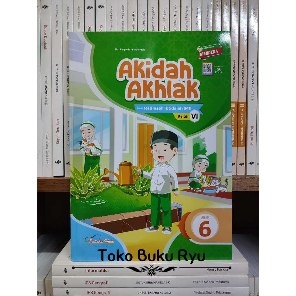 Jual Buku Akidah Akhlak Kelas 1 2 3 4 5 6 MI Kurikulum Merdeka Pustaka Mulia | Shopee Indonesia