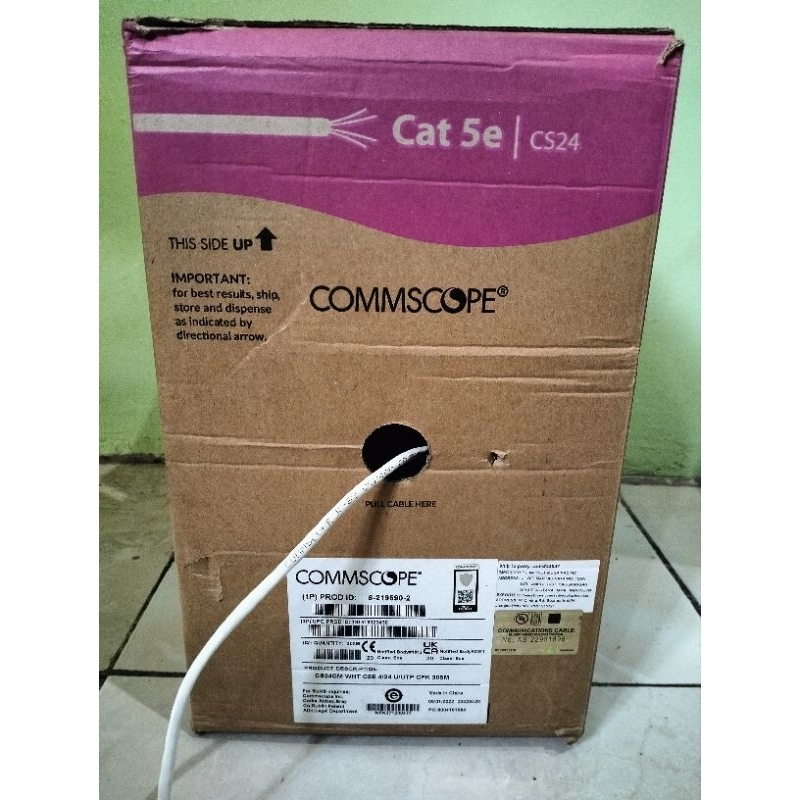 Jual kabel cat 5e commscope | Shopee Indonesia
