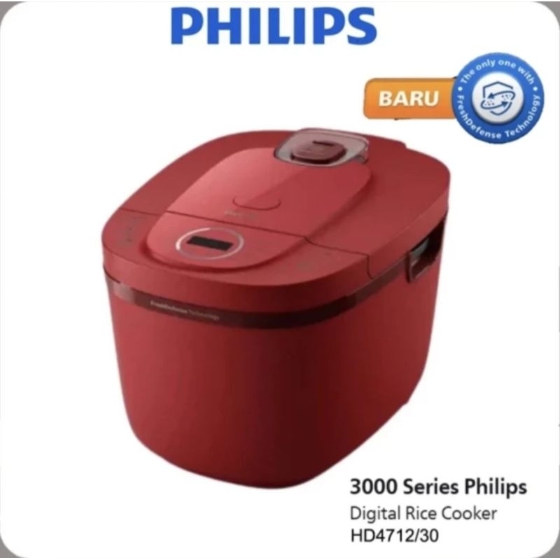 Jual PHILIPS RICE COOKER DIGITAL SERIES 3000 12FUNTION HD4712 | Shopee ...