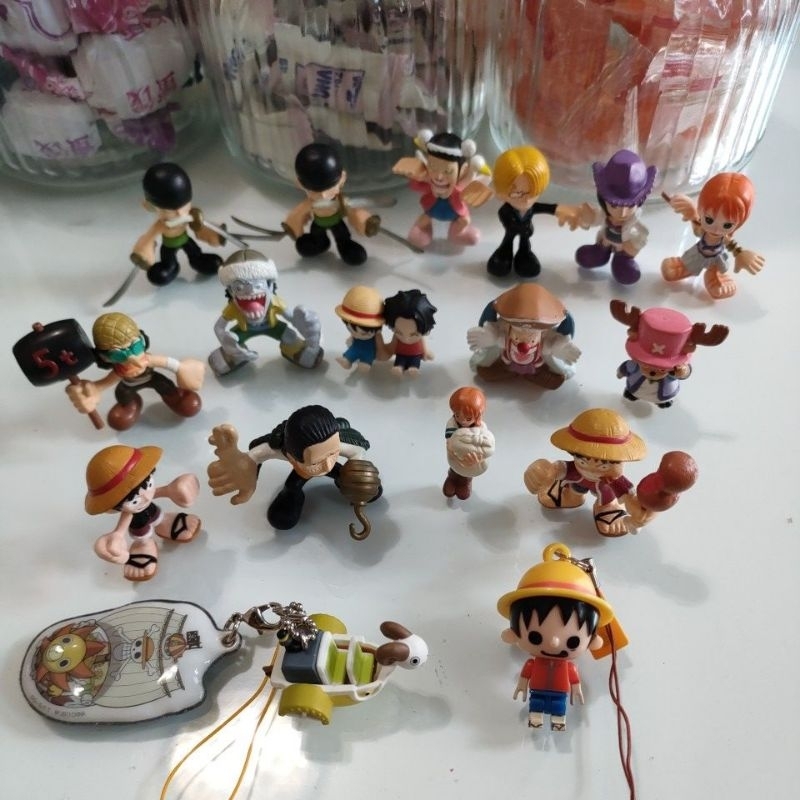Jual One Piece Action Figure + Keychain Character | Shopee Indonesia