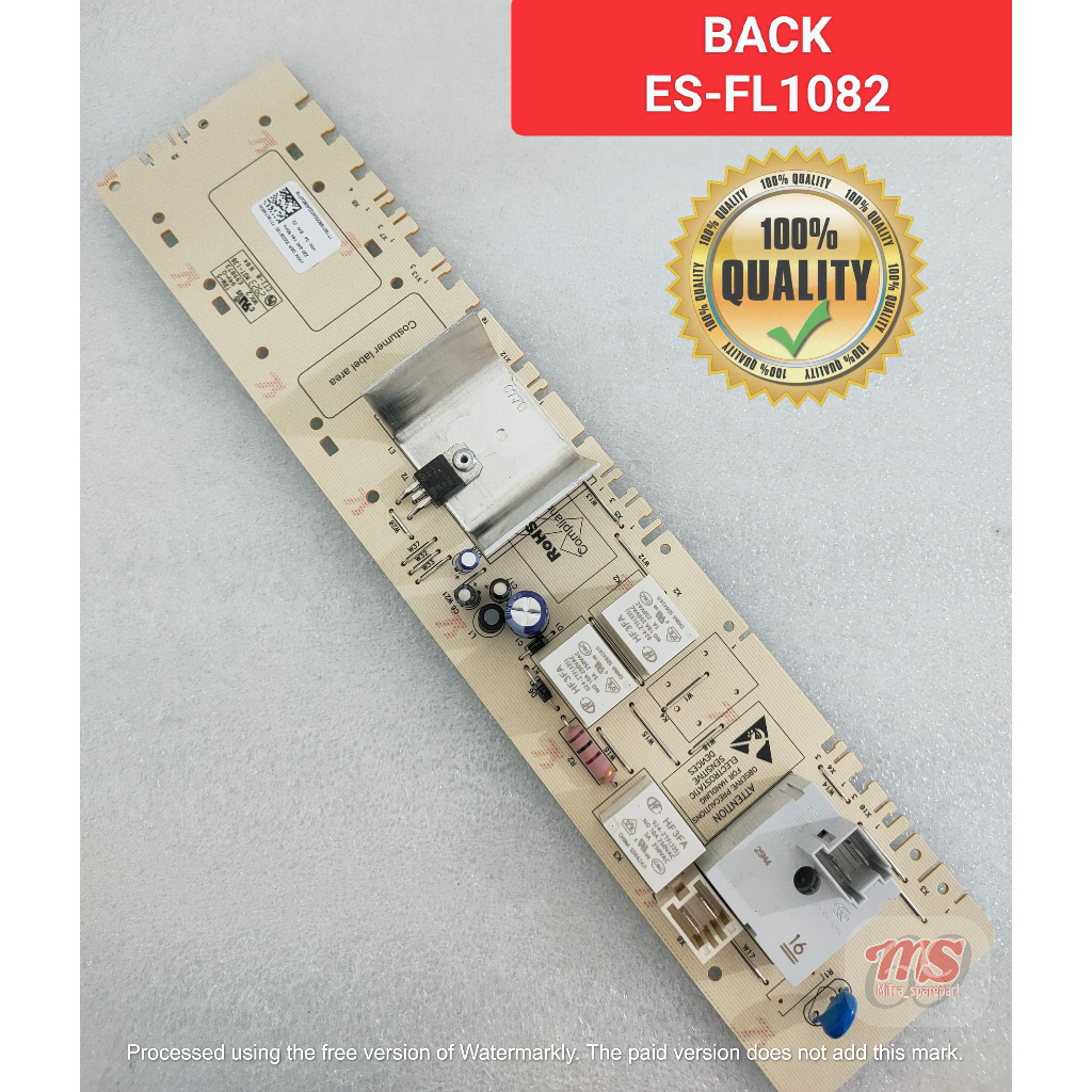 Jual [STOK READY] PCB MODUL MESIN CUCI. SHARP : 10Kg, - FRONT LOADING ...