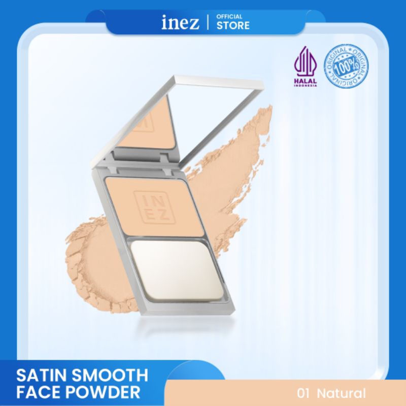 Jual INEZ PRECIOUS POWDERY CAKE + KACA (PPC) | Shopee Indonesia