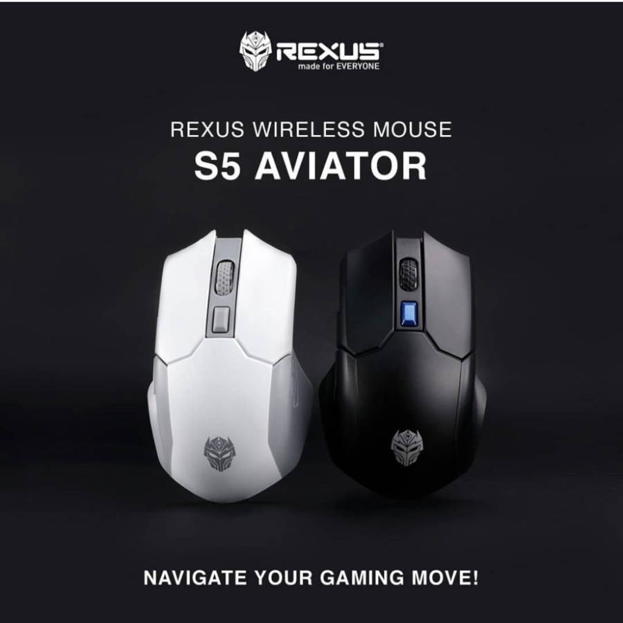 Jual Rexus Xierra S5 Aviator Wireless Gaming Mouse | Shopee Indonesia