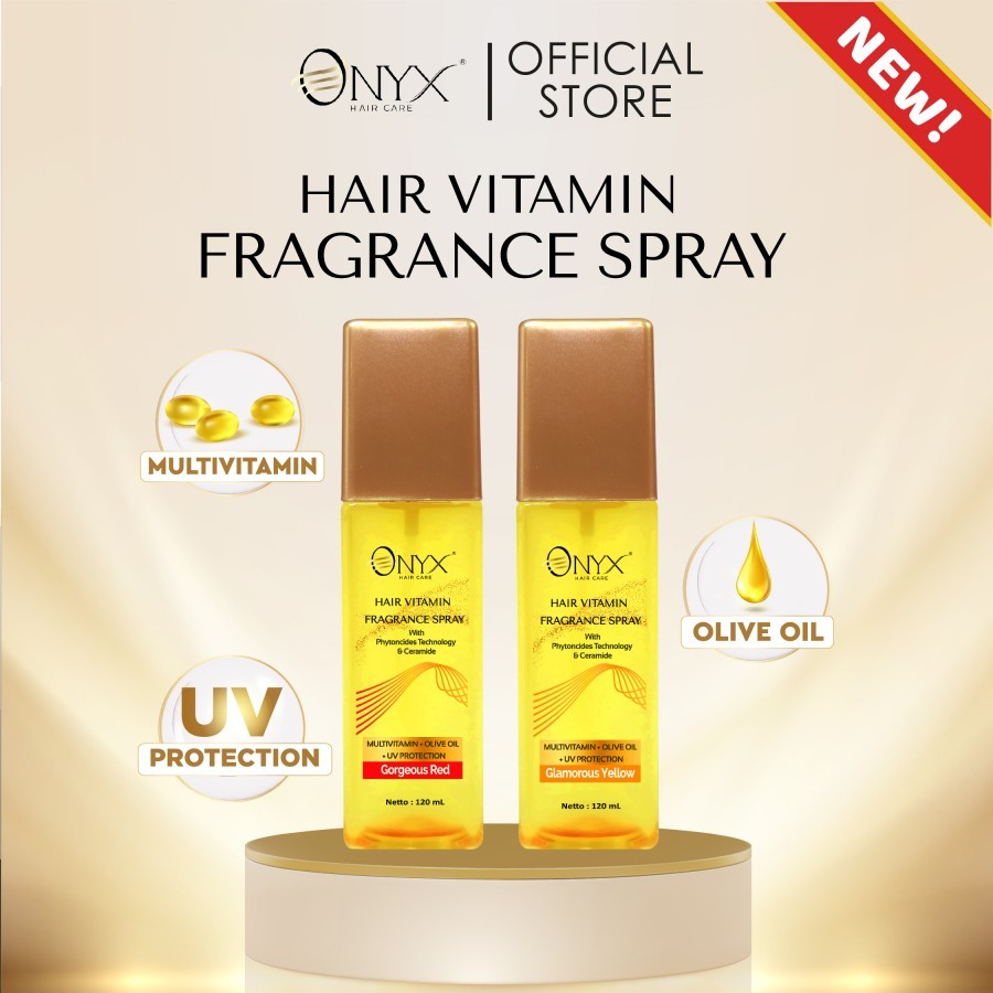 Jual ONYX HAIR VITAMIN FRAGRANCE SPRAY | Shopee Indonesia