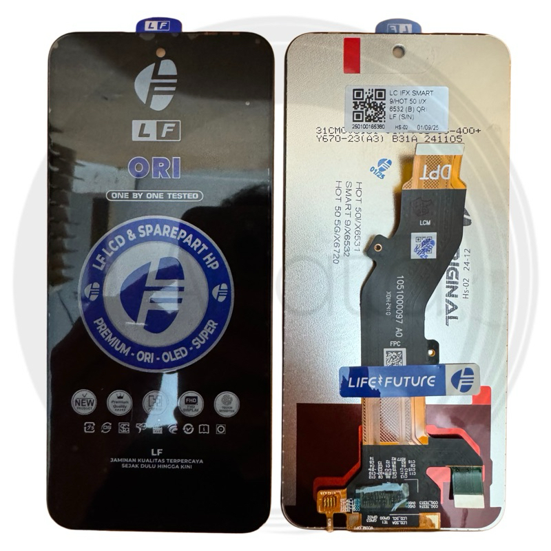 Jual LCD ITEL P65 / ITEL A80 / TECNO SPARK GO 1 2024 / POP 9 / SPARK 30C TOUCHSCREEN FULLSET ...